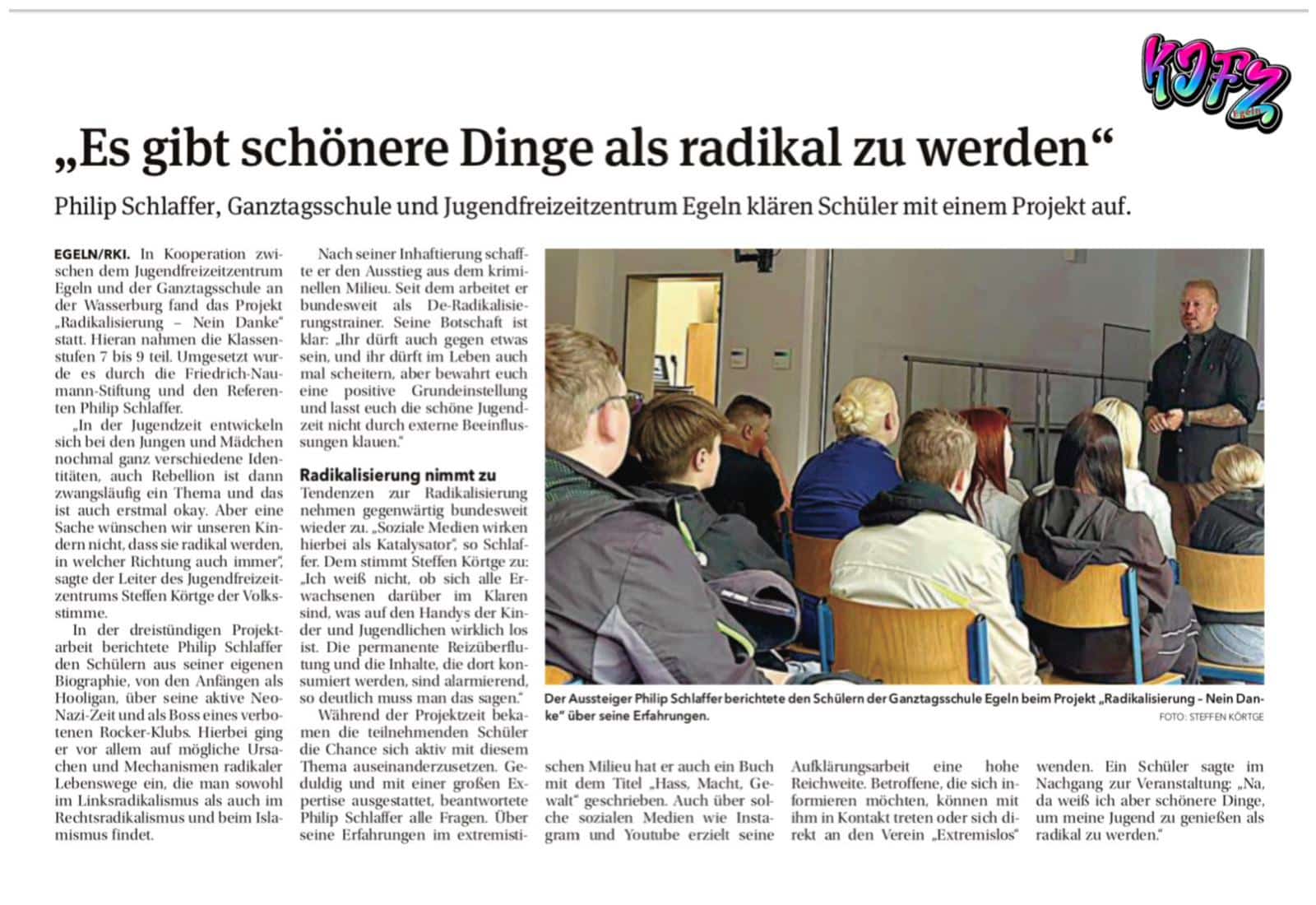 Erste Vortäge nach Sommerpause - Extremislos e.V.